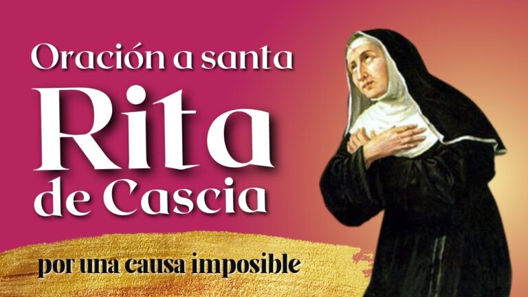 Oración a santa rita patrona de lo imposible