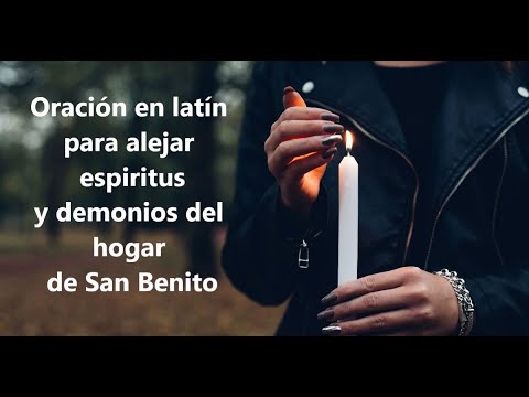 Oraciones para alejar demonios en latin