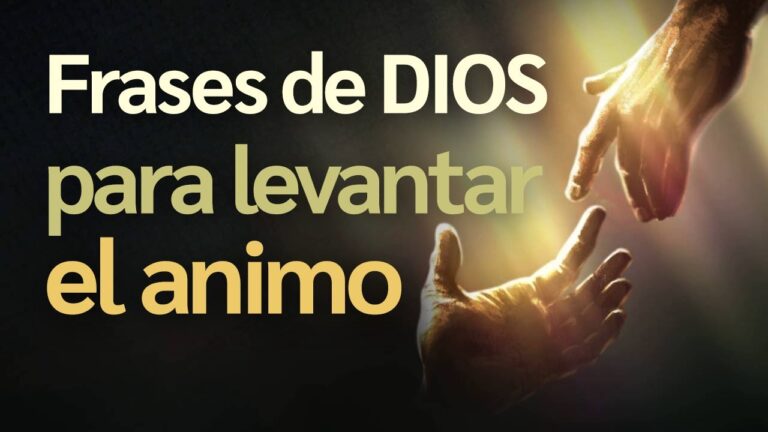 Oraciones para dar animo a una persona